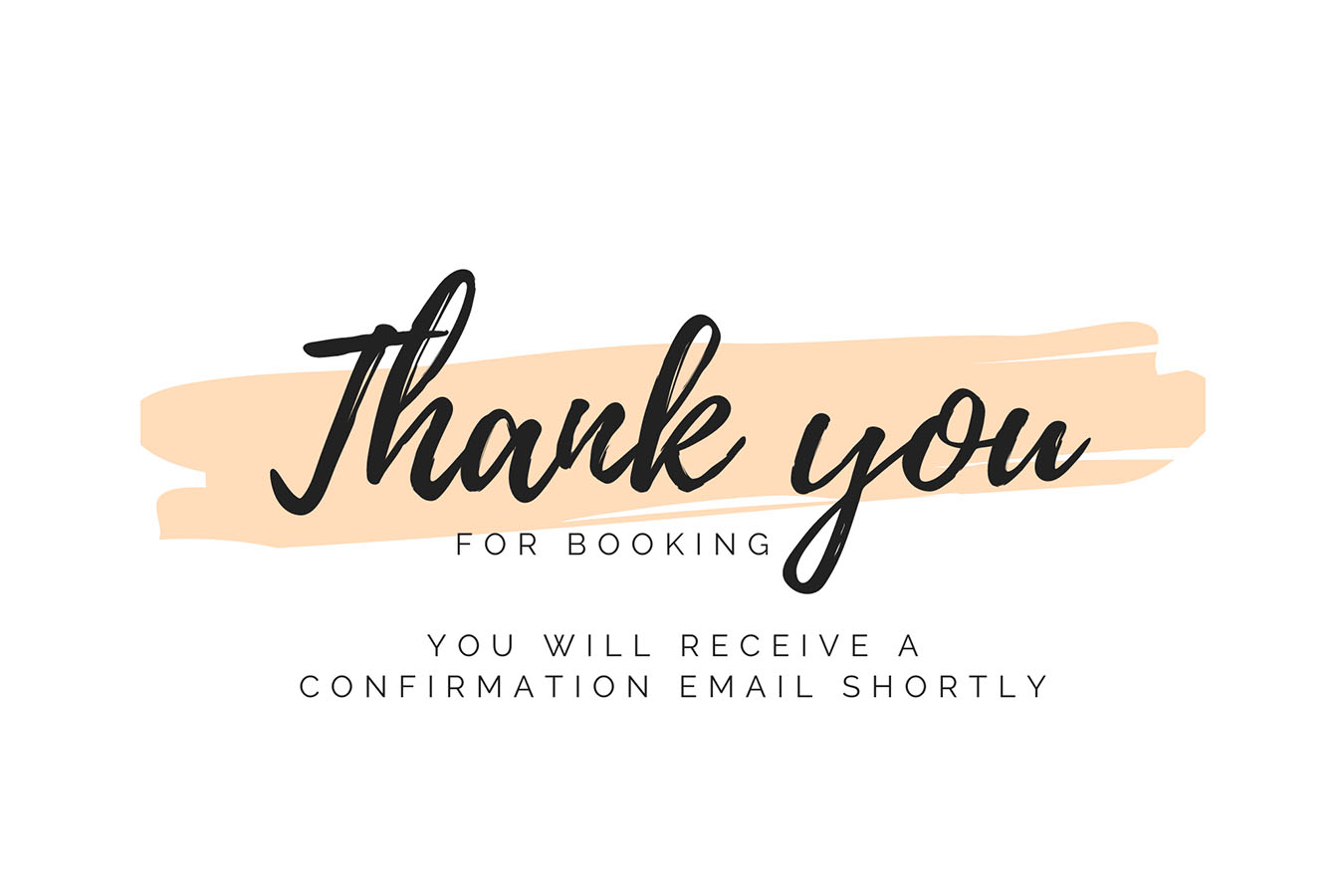 THANK YOU FOR BOOKING WITH US | Hair Attractions